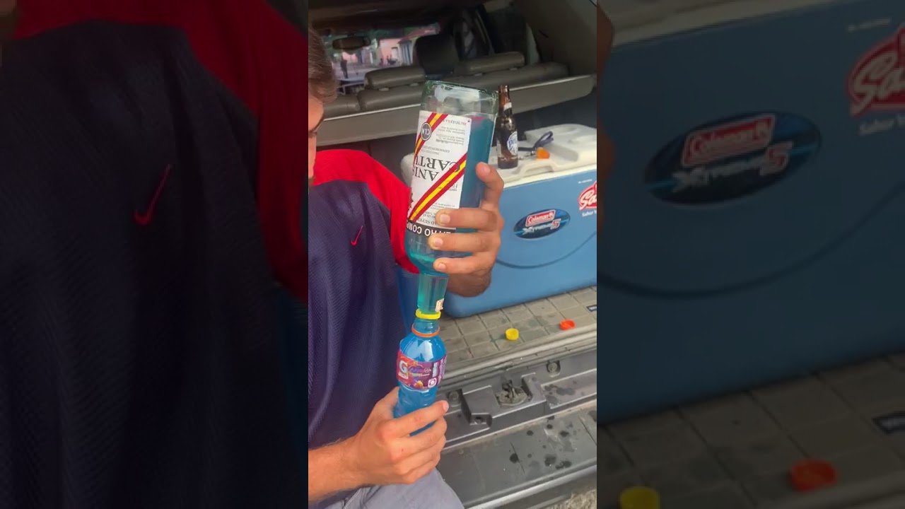 Mescla de anis cartujo con gatorade - YouTube