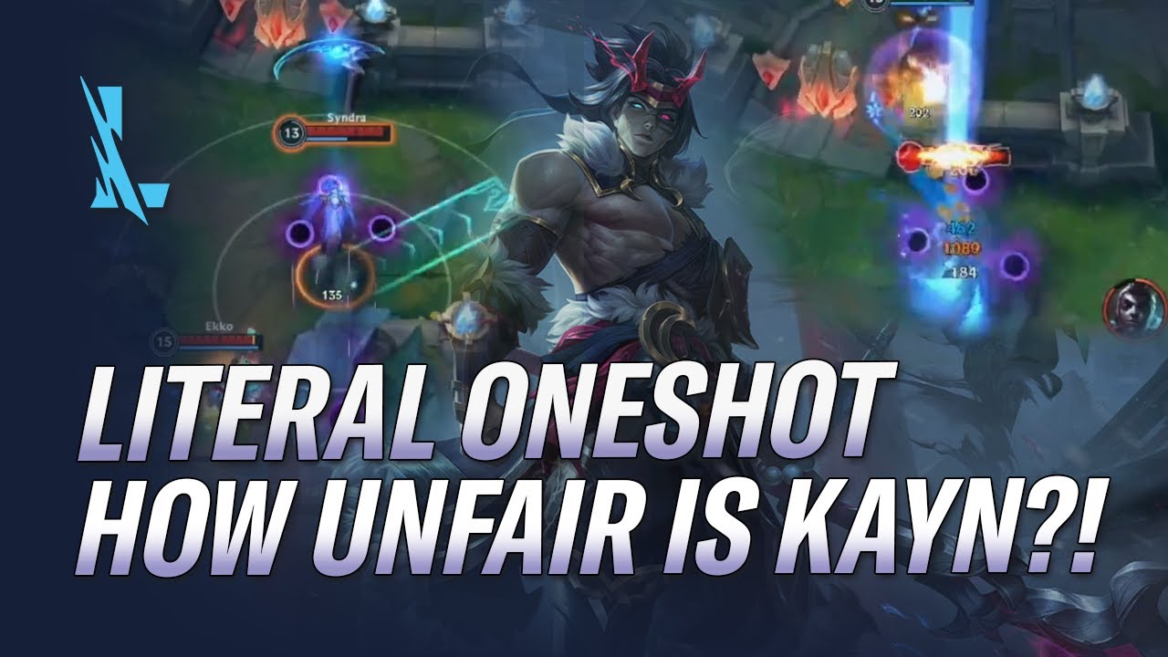 ONESHOT WITH KAYN ULTIMATE?! SOVEREIGN BLUE KAYN GAMEPLAY & SECRET TIPS ...