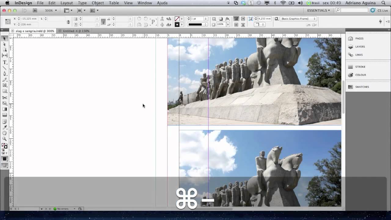 InDesign Upgrade - Áreas de bleed (sangria) e Slug - YouTube
