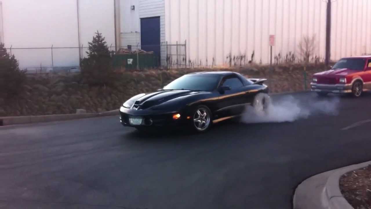 2002 Trans Am WS6 burnout - YouTube