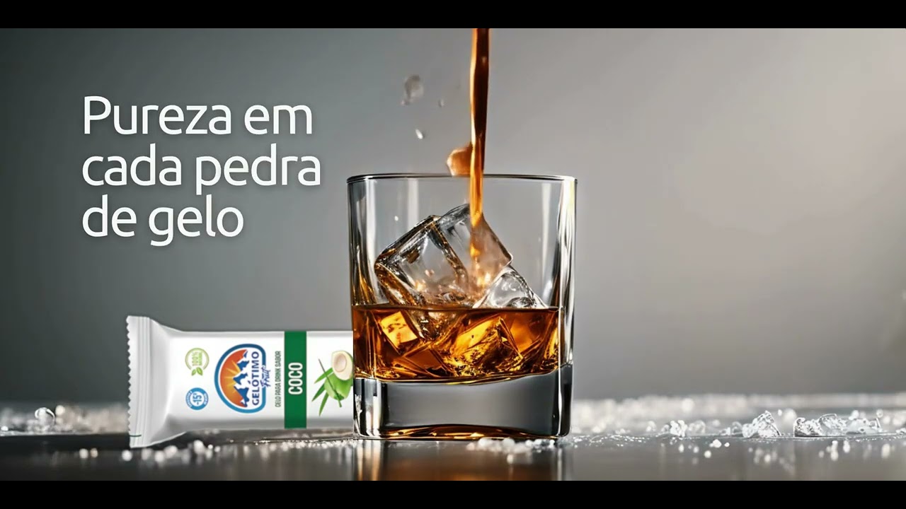 gelotimo pureza em cada pedra de gelo - YouTube