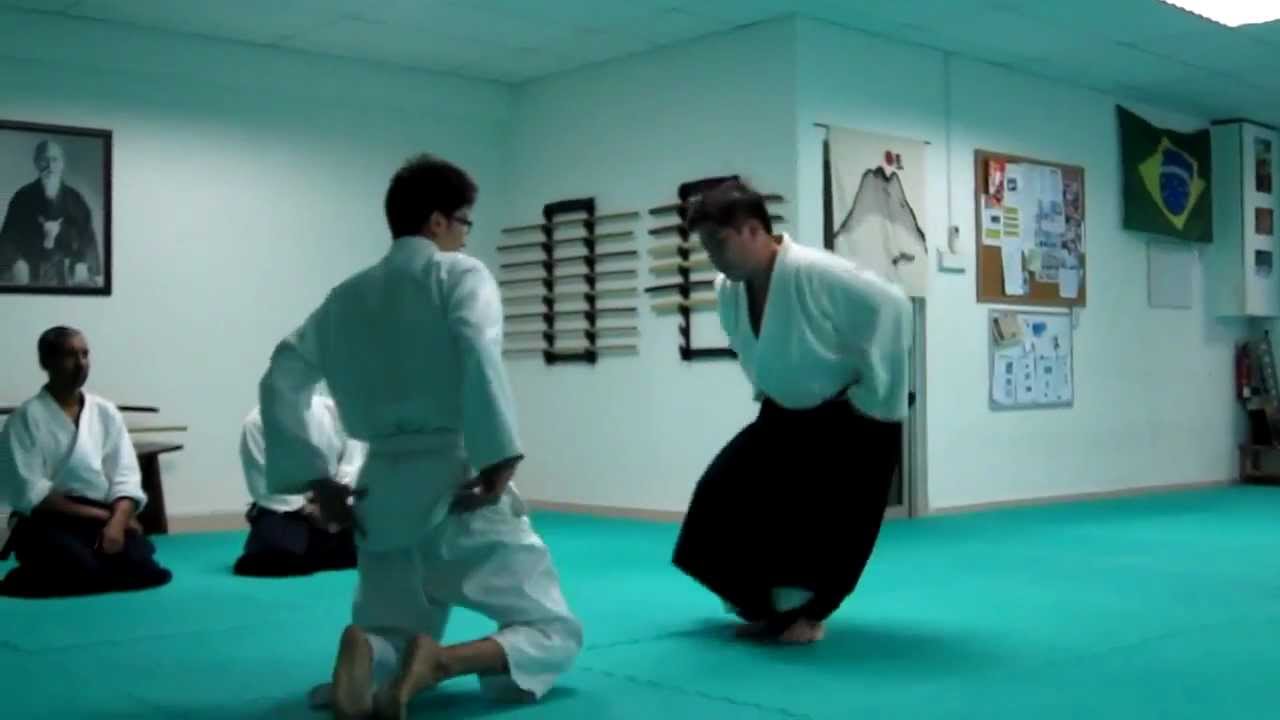 my 5th Kyu Aikido Grading - Rezki - YouTube
