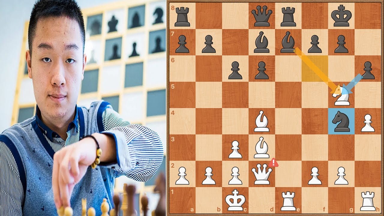 💎 Wei Yi hace la JUGADA más BRILLANTE del año 2024 en Ajedrez vs a Liu ...
