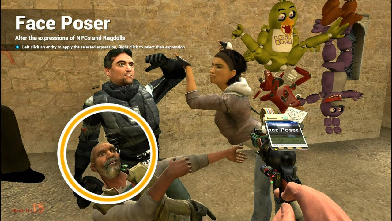 Ragdoll Posing Fun Ep.1 - Five Nights at GMod and Half-Life 2 - YouTube