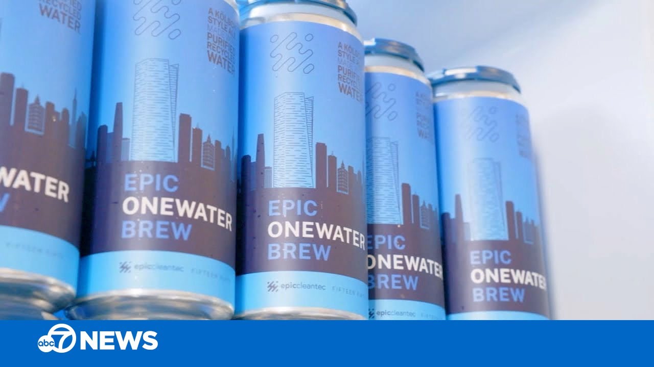 Beer made from wastewater? SF company advancing water-saving tech - YouTube