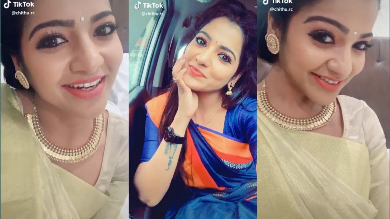Pandian Stores Serial Actress Mullai Chitra Cute Dance Dubsmash Videos ...
