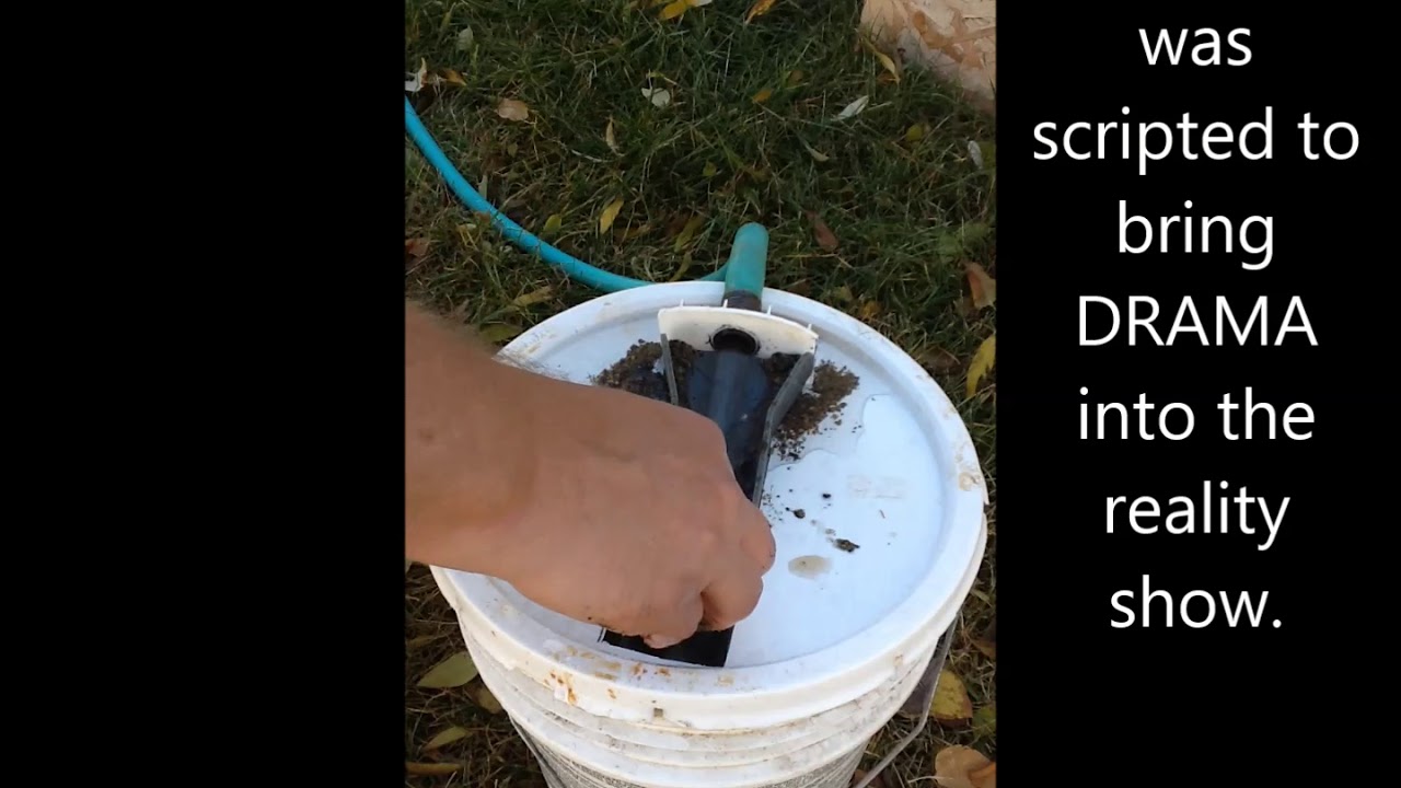 DIY POCKET SLUICE BUCKET CONTRAPTION - YouTube