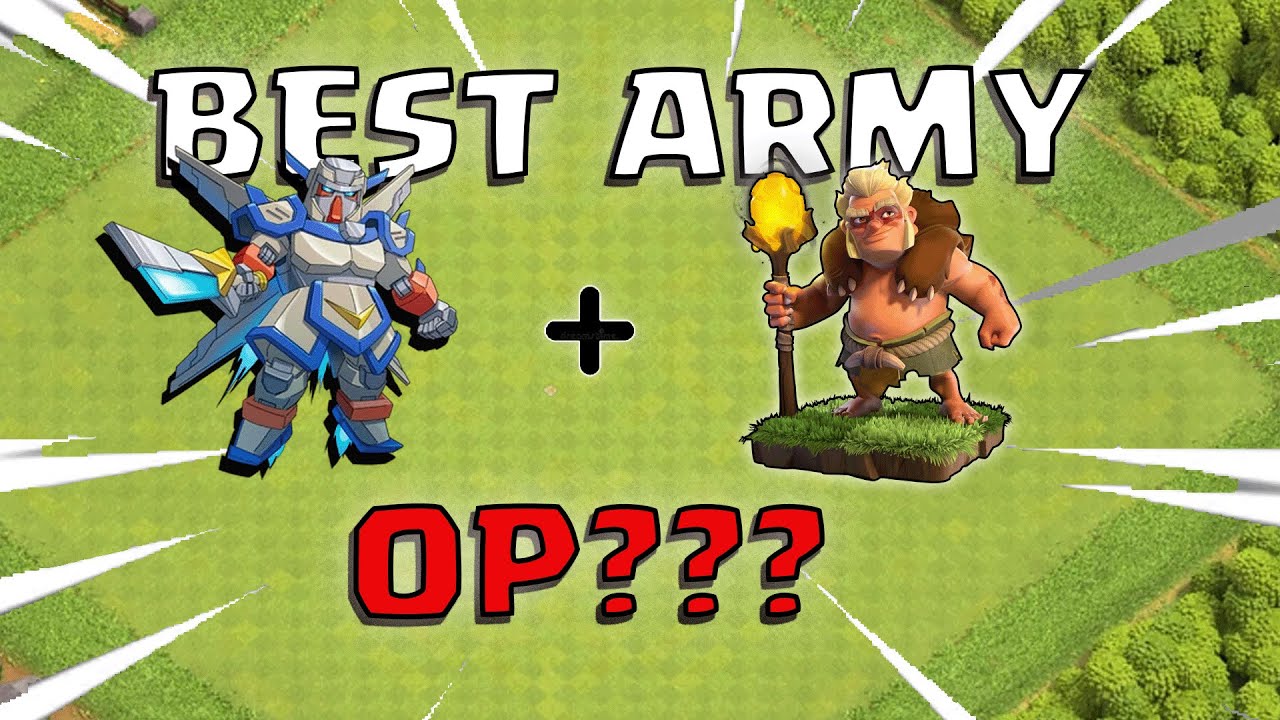 BEST EASIEST MECHA Army | Clash of Clans | OP Attack Strat - YouTube