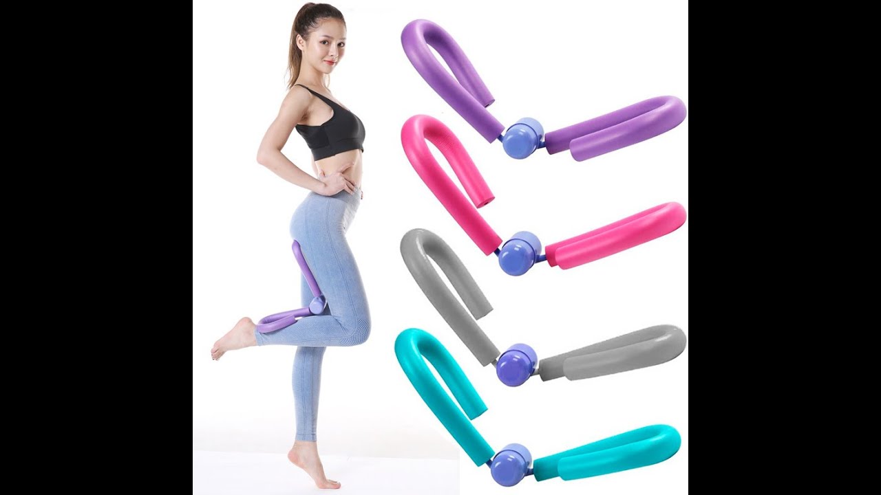 Perna Trainer Clipe De Pernas Muscular Yoga Pernas Coxa - YouTube