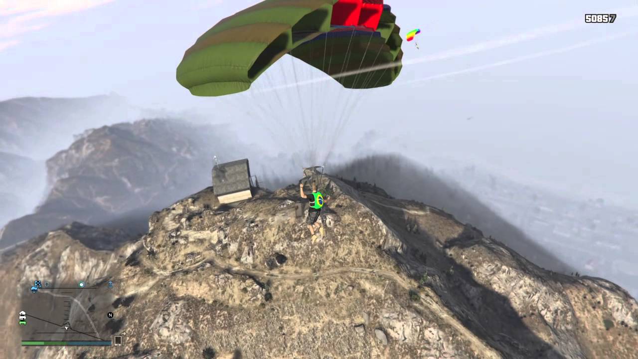 Parachute - GTA V - PS4 - YouTube