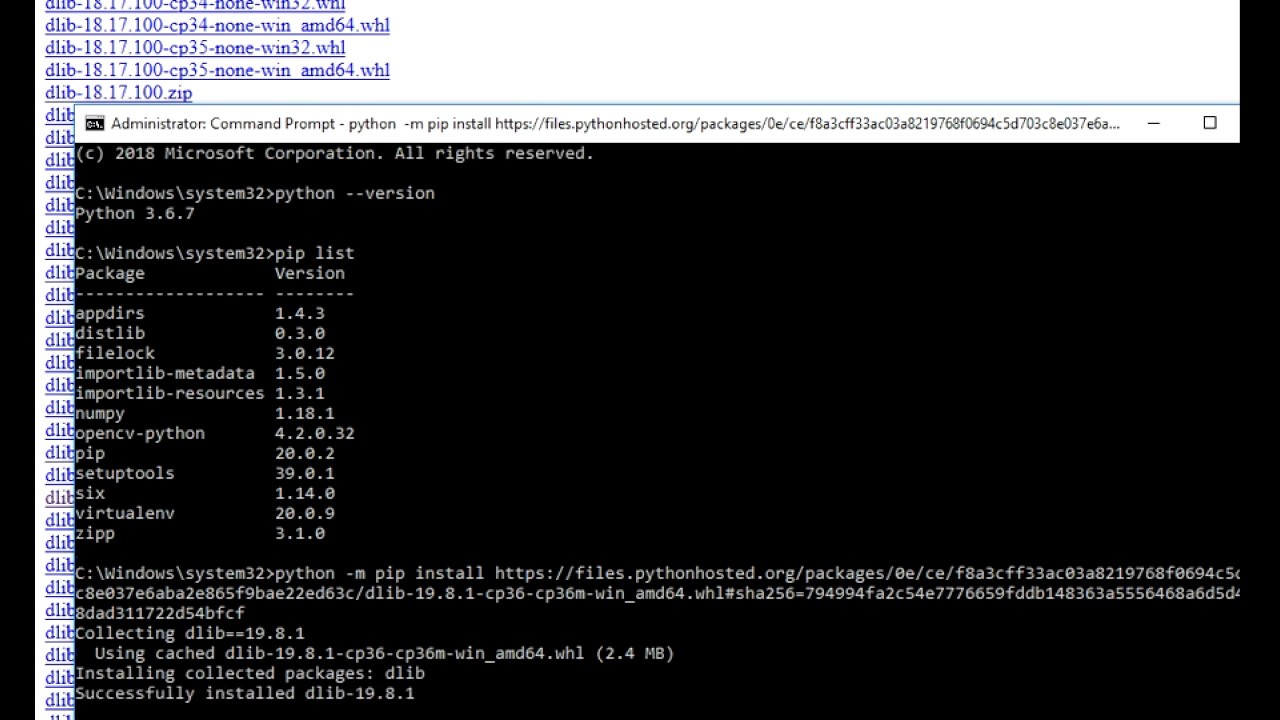 Correctly Install Dlib Youtube