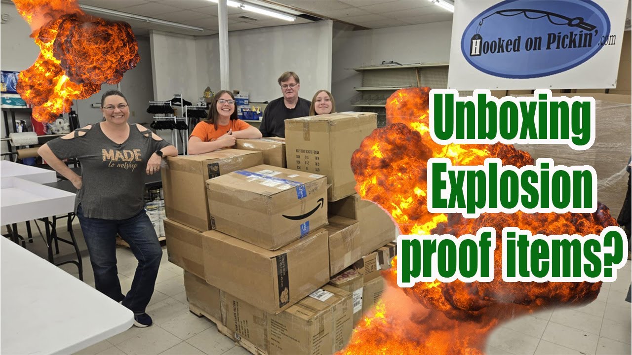 Unboxing Tons of New Items From St. Louis Wholesale We even found something that was Explosion ...