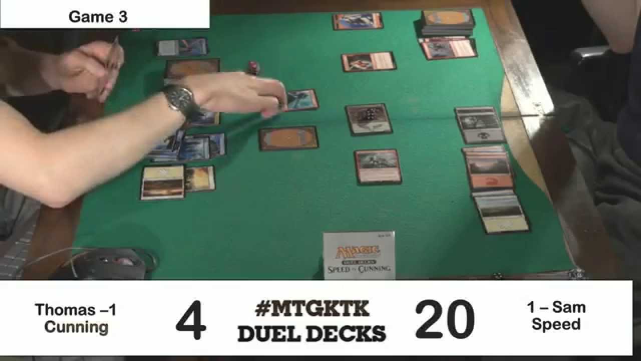 Speed vs Cunning Duel Decks gameplay! part 3 - YouTube