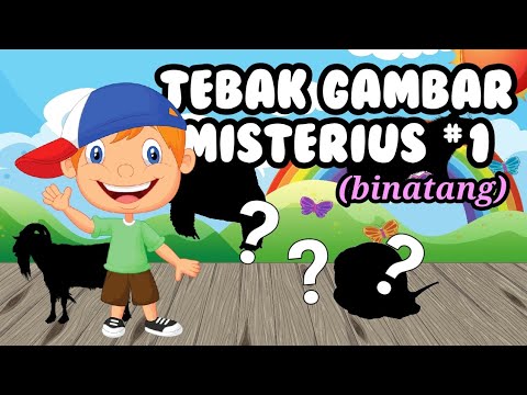 Tebak Gambar Misterius #1 (binatang) | menebak bentuk tubuh binatang ...