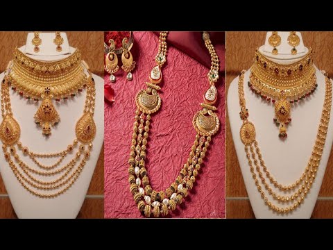 Matar mala gold necklace design/latest matar mala/trending matar mala ...