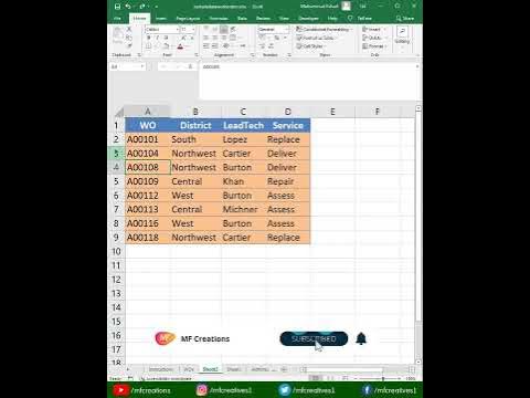 How to Insert Blank Rows Fast Trick in Excel | Excel | Tutorials | Youtube Shorts #shorts #short ...