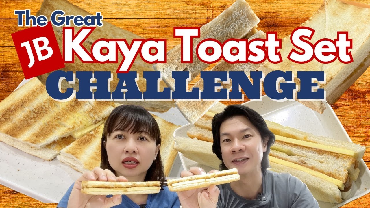 We ate kaya toast sets at 5 popular JB cafes to find out who’s the best ...