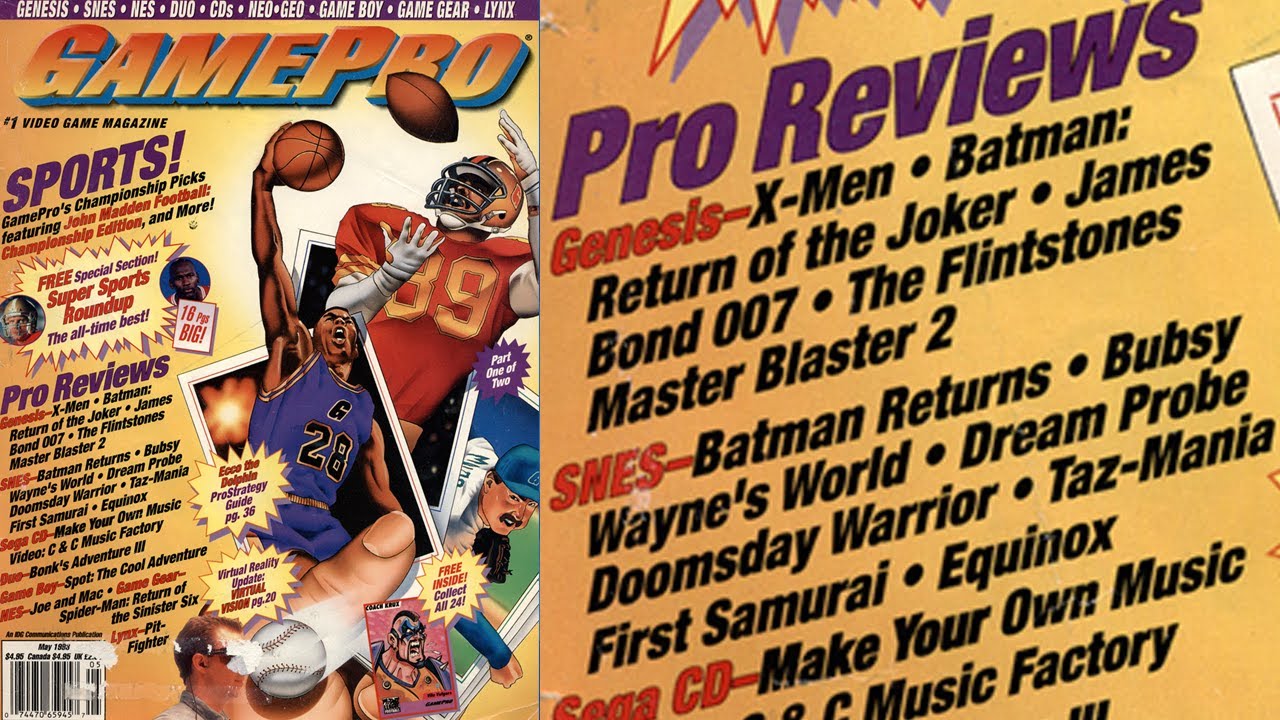 GamePro Issue 46 (May 1993) - YouTube