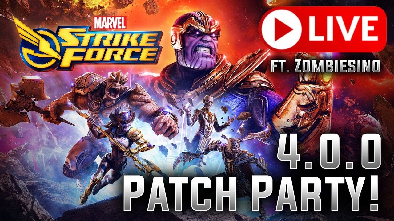 4.0.0 Patch Party! - MARVEL Strike Force - MSF - YouTube