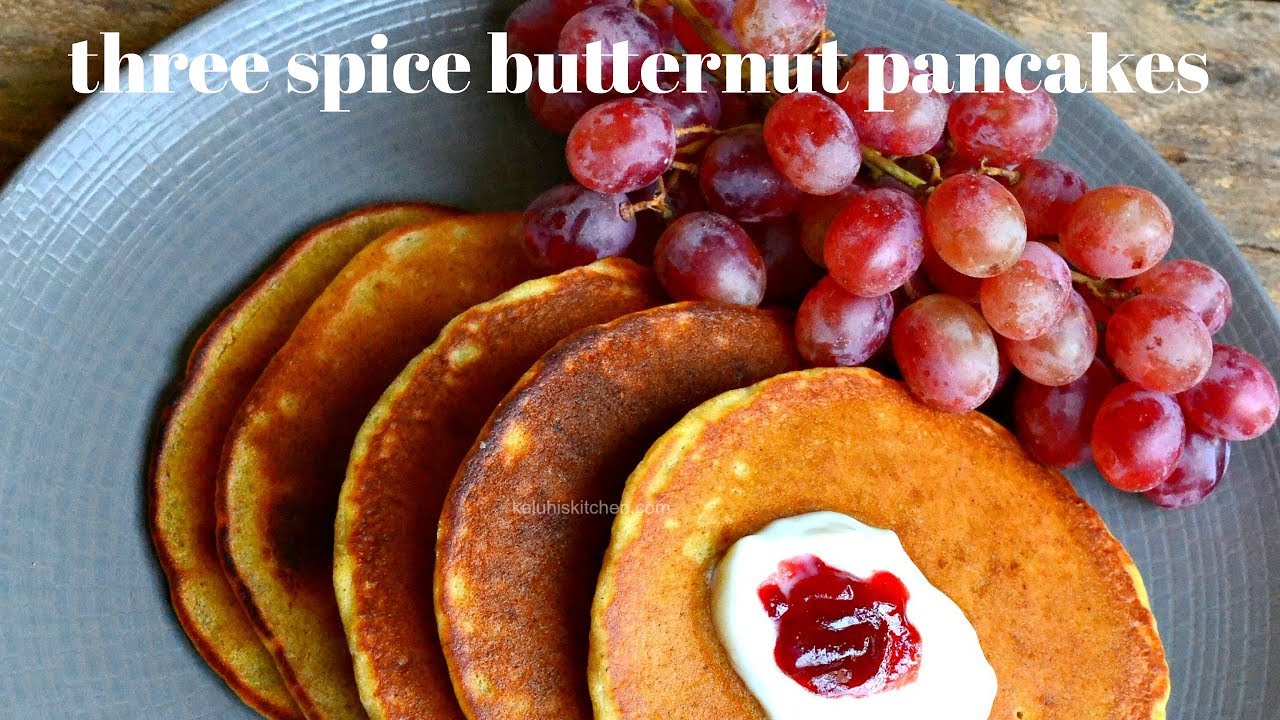 THREE SPICE BUTTERNUT PANCAKES | HOW TO MAKE PANCAKES | - YouTube
