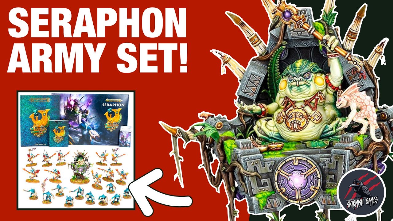PREORDER PREVIEW - New Seraphon Army set Is Here! Warhammer Age of ...