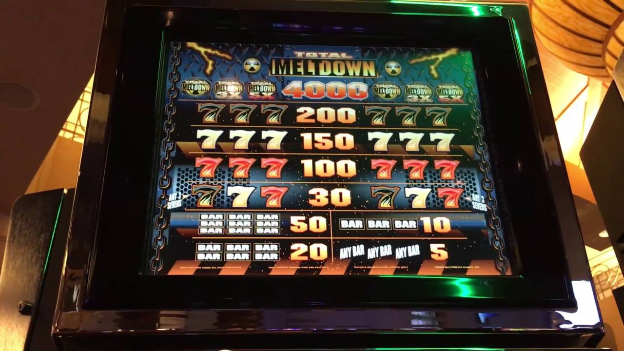$5/MAX BET - TOTAL MELT DOWN LIVE PLAY Slot Machine - YouTube