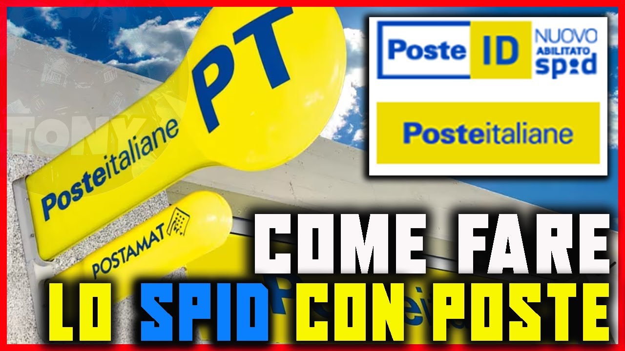 COME FARE LO SPID CON POSTE ID | POSTE ITALIANE #tutorial - SEMPLICE E ...