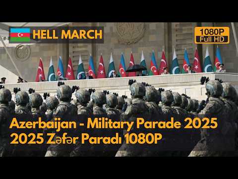 Hell March - Azerbaijan military parade 2025 to mark the 5th anniversary of the Second Karabakh War