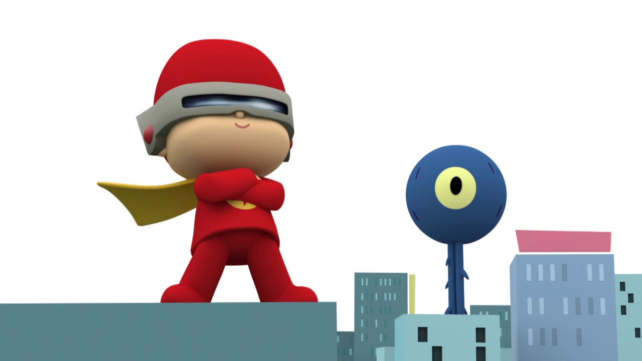 Pocoyo becomes The Flash!! - YouTube