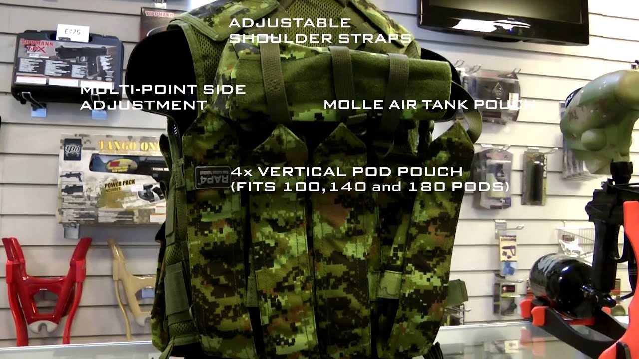 Tactical Ten Vest CADPAT - YouTube