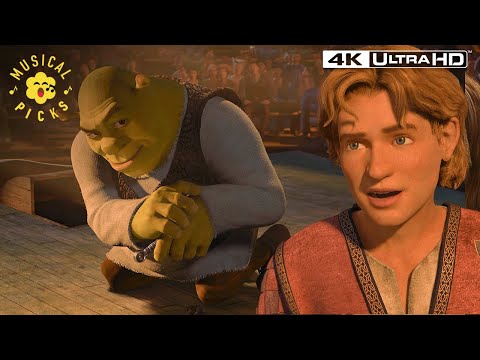 Shrek Crashes Prince Charming’s Play (Mike Myers, Justin Timberlake) | Shrek the Third