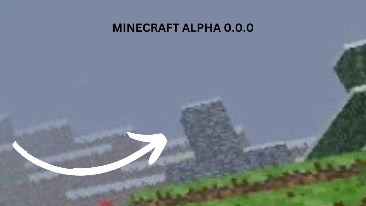Minecraft Alpha 0.0.0 | Creepypasta - YouTube
