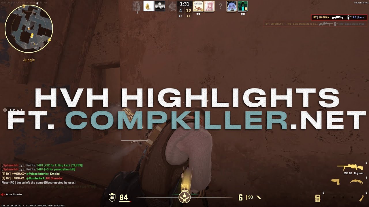 #CS2 Compkiller.net HvH Highlights (3K) #compkiller - YouTube