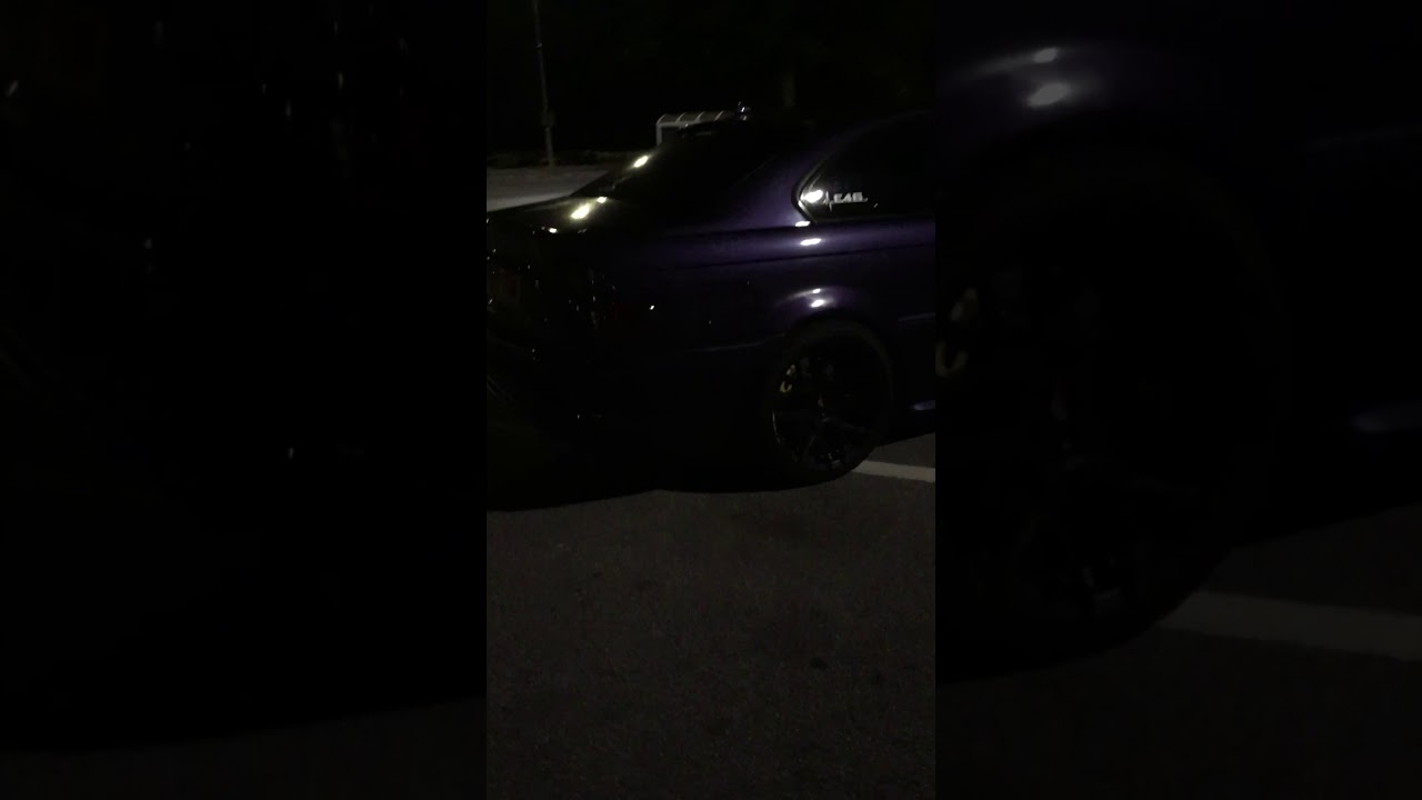 bmw e46 demon eyes - YouTube