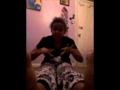 Back bend on wall part #1