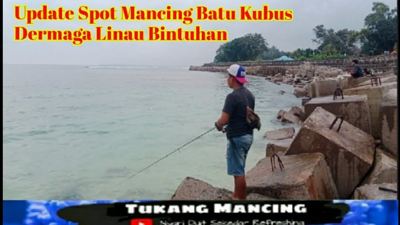 Spot Mancing Batu Kubus Dermaga Linau Bintuhan Menjelang Sunset ...