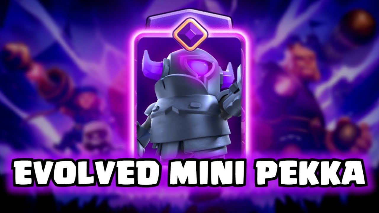 EVOLVED MINI PEKKA | Clash Royale - YouTube