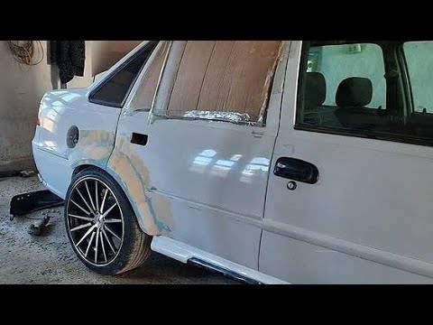 NEXIA 2 TUNING | РАСШИРЕНИЕ АРКИ КОЛЕС - YouTube
