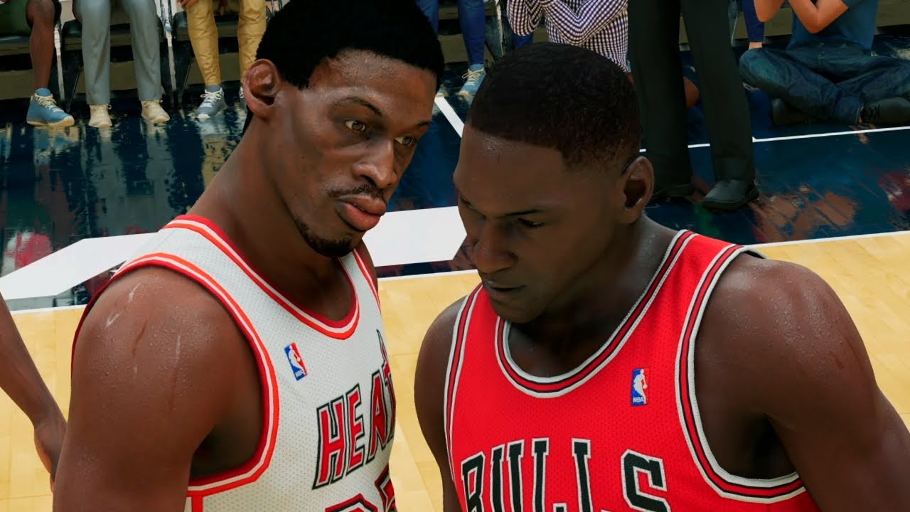 NBA 2K22 Michael Jordan My Career Ep. 6 - Playoff Beef! - YouTube