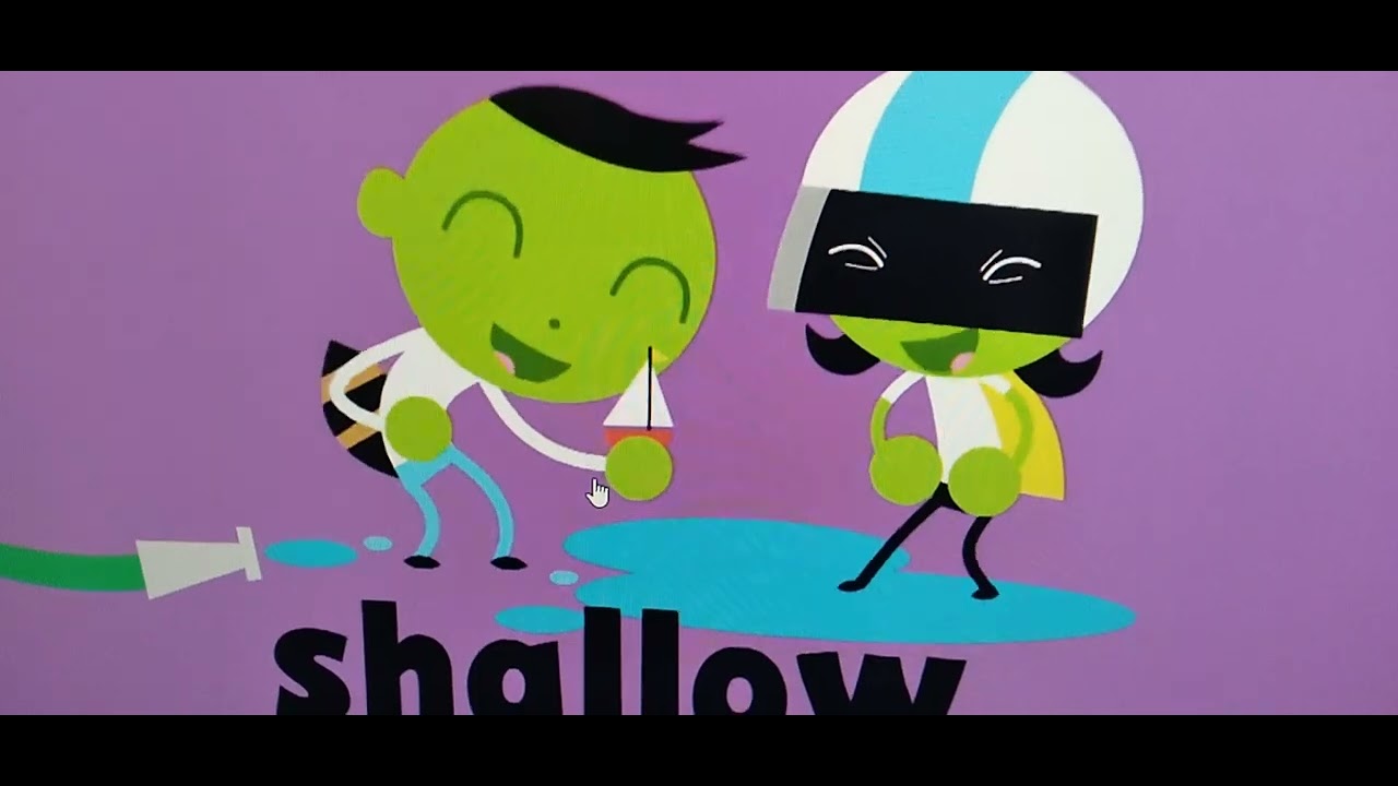 Pbs kids word of week:shallow - YouTube