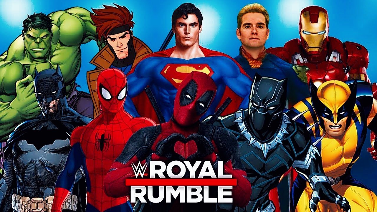 WWE Superstars CLASH with Marvel's MIGHTIEST Heroes in EPIC Showdown ...
