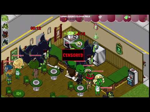 Zombie cafe gameplay 2025! Cafe raids with 2 big bad wolfs! - YouTube