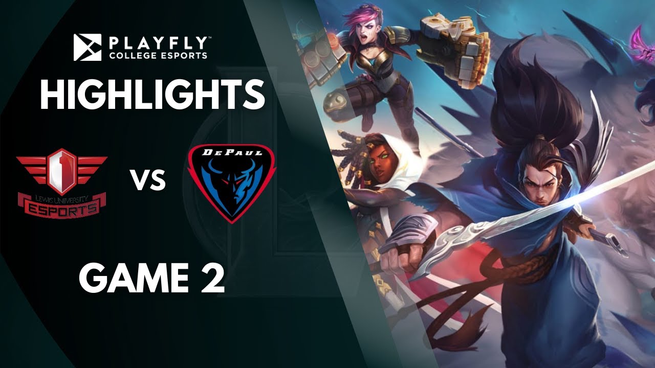 Lewis University vs DePaul University | Collegiate League of Legends ...