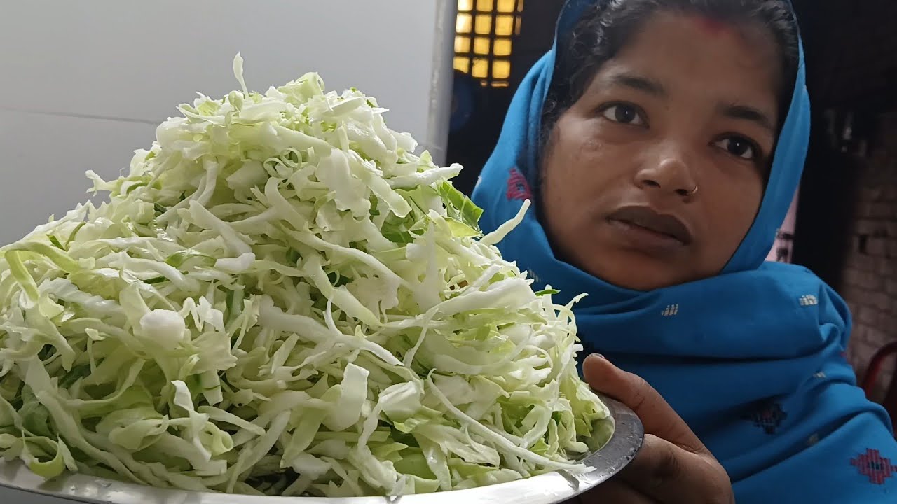 অনুষ্ঠান বাড়ির স্বাদে বাঁধাকপির তরকারি / Cabbage Dum Aloo / Bandhakopi ...