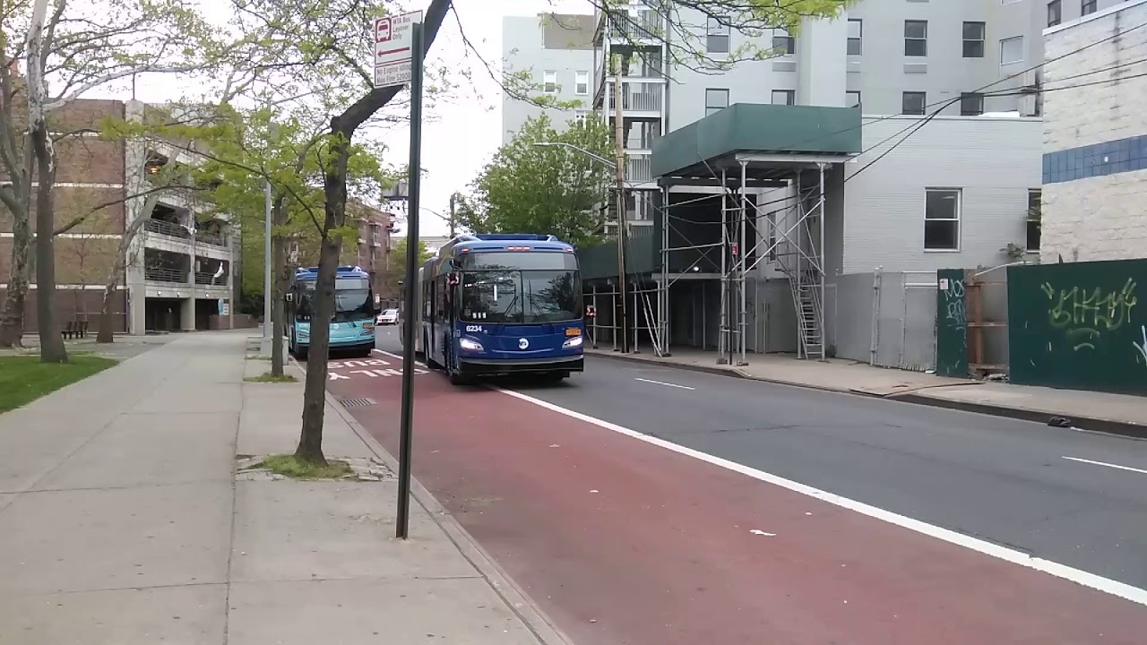 Quick view of new 2019 XD60 on Q53 SBS at Elmhurst bus terminal - YouTube