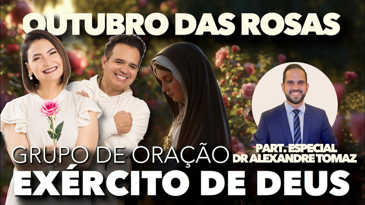 14.OUT - AO VIVO - 12h00 - EXÉRCITO DE DEUS - Cura da Alma e da Mente - part. Dr Alexandre Tomaz ...
