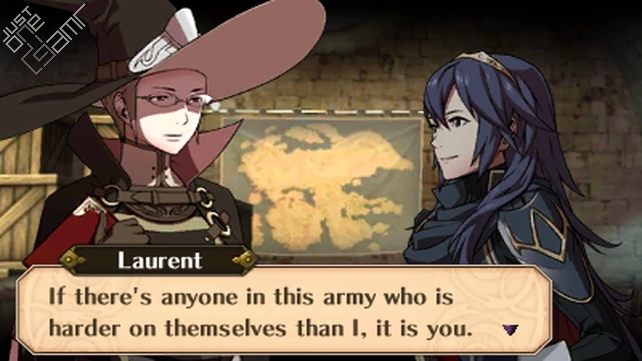 Fire Emblem Awakening - Laurent & Lucina Support Conversations - YouTube