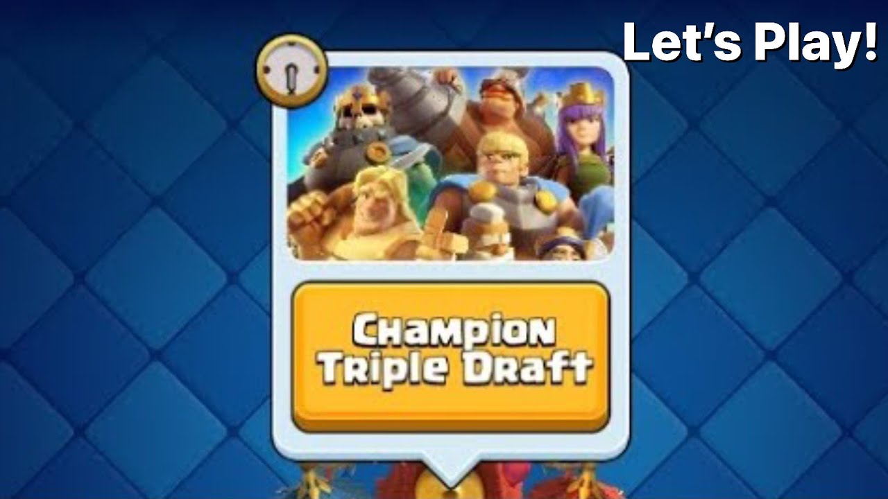 Champion Triple Draft - YouTube