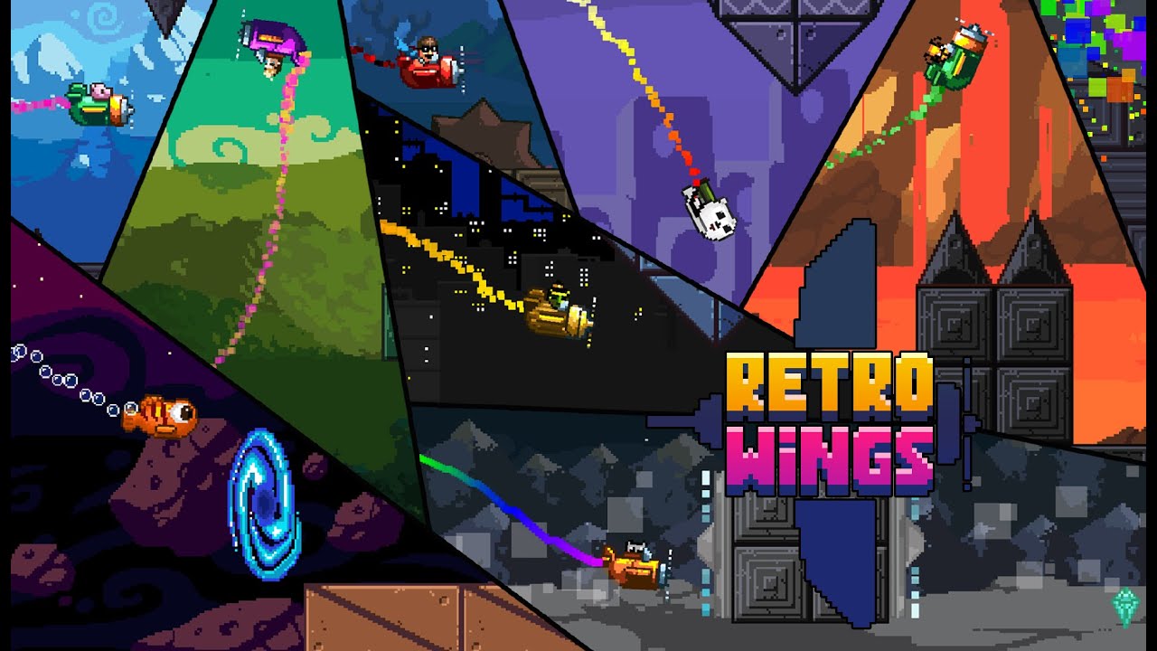 Retro Wings Gameplay Trailer - YouTube