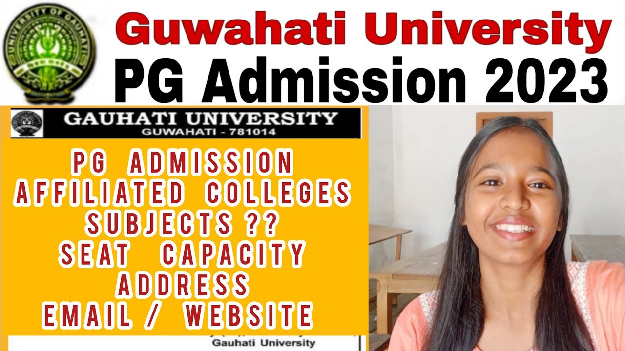 Gauhati University PG Admission in Affilated Colleges 2023🔥Full Details - YouTube